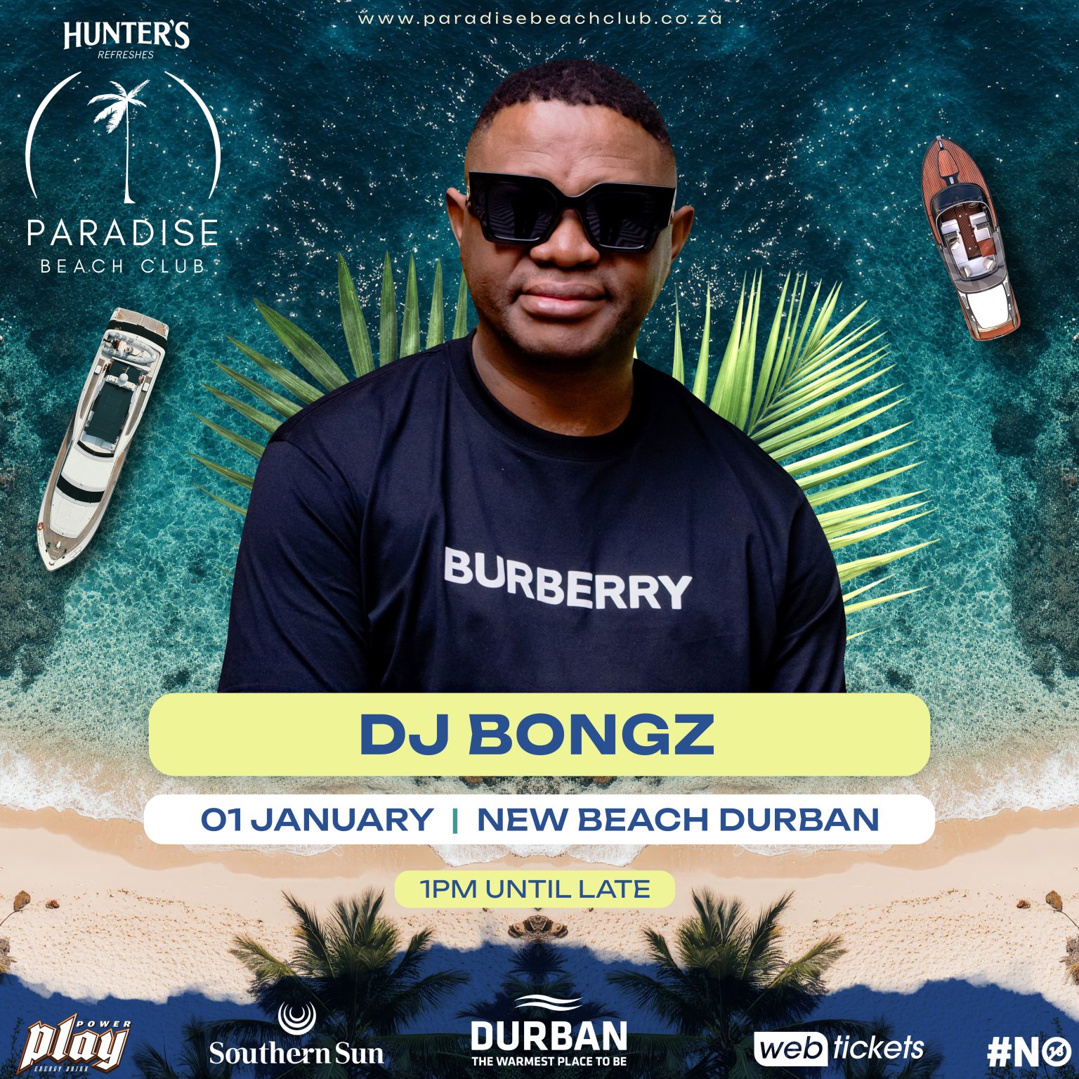 Line Up – Hunter's Paradise Beach Club