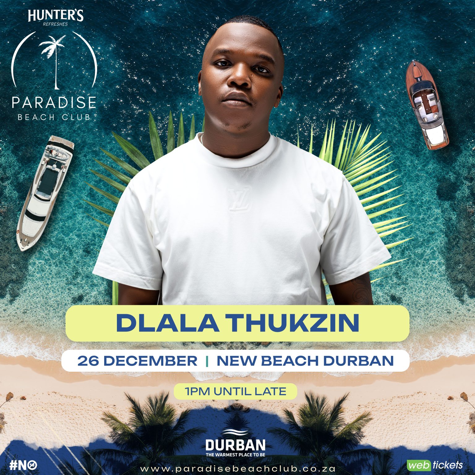 Line Up – Hunter's Paradise Beach Club
